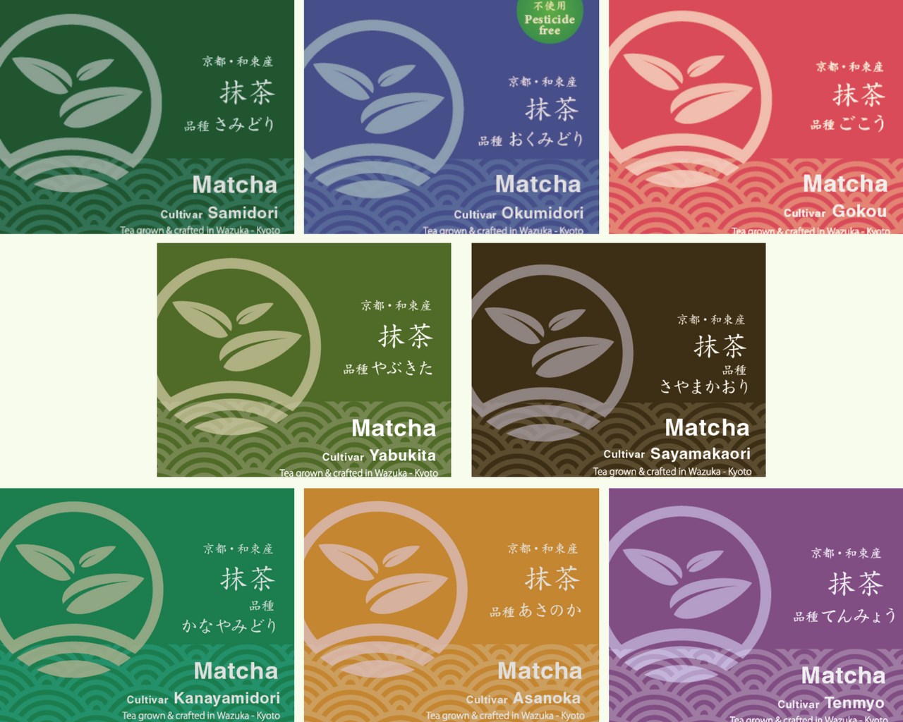 Matcha spotlight: Eight different matcha cultivars – d:matcha Kyoto